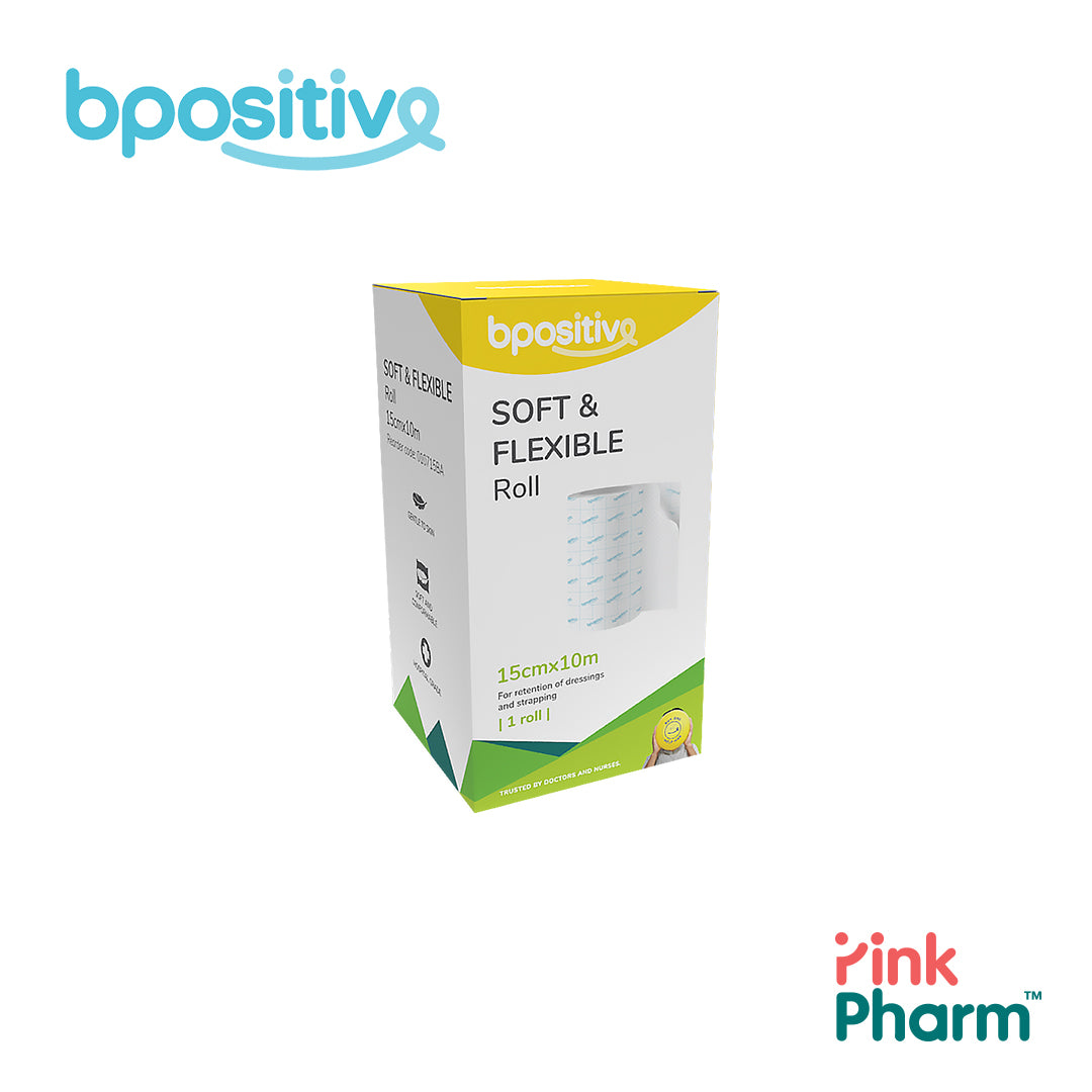 BPositive Soft & Flexible Roll (15cm x 10m) — PinkPharm