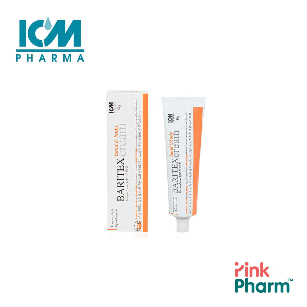 Baritex Hand Body Cream Silicone 50g - Quality Healthcare Products ...