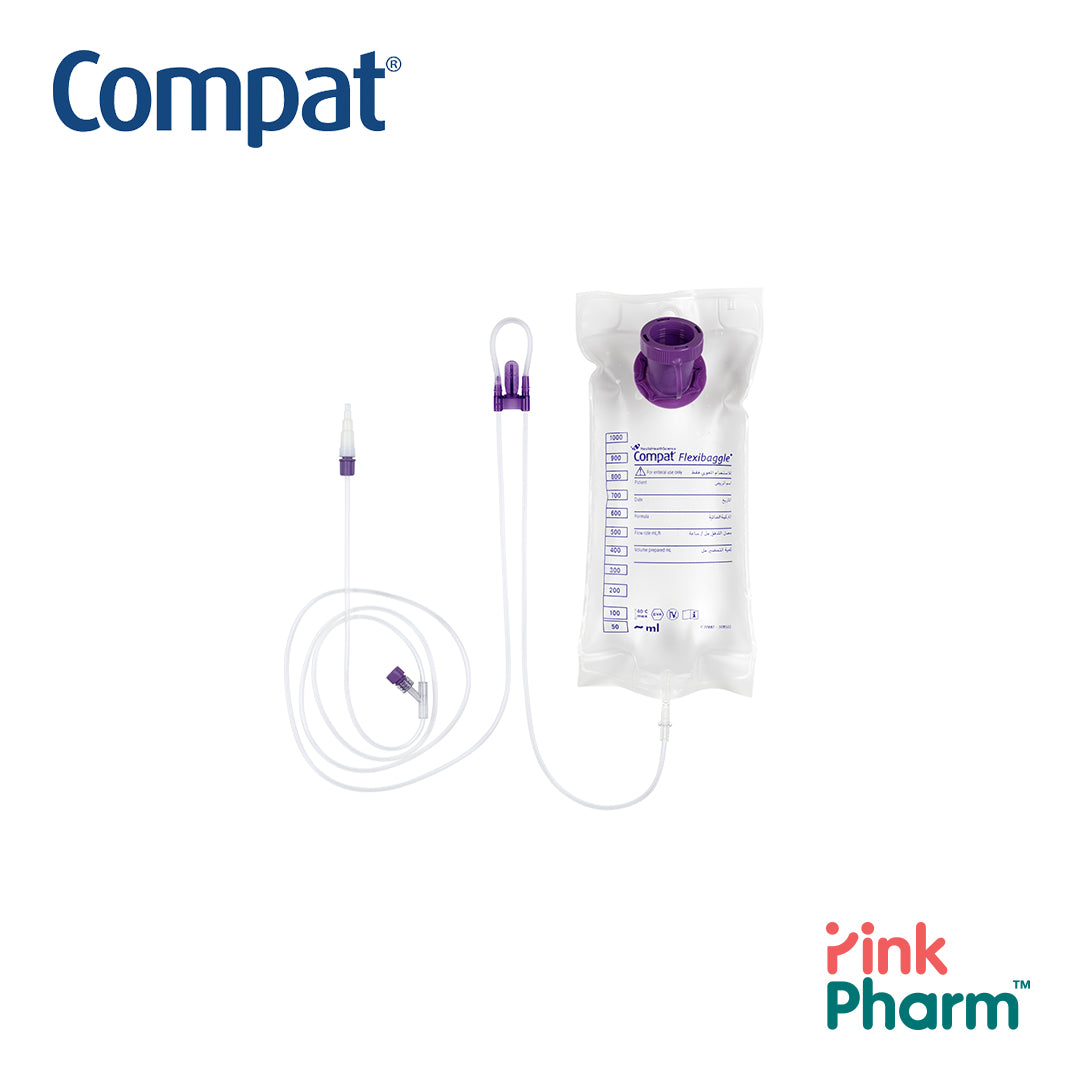 COMPAT ELLA PUMP COMBISET 1L ENFIT Quality Healthcare Products COMPAT ELLA PUMP COMBISET 1L ENFIT Quality Healthcare Products
