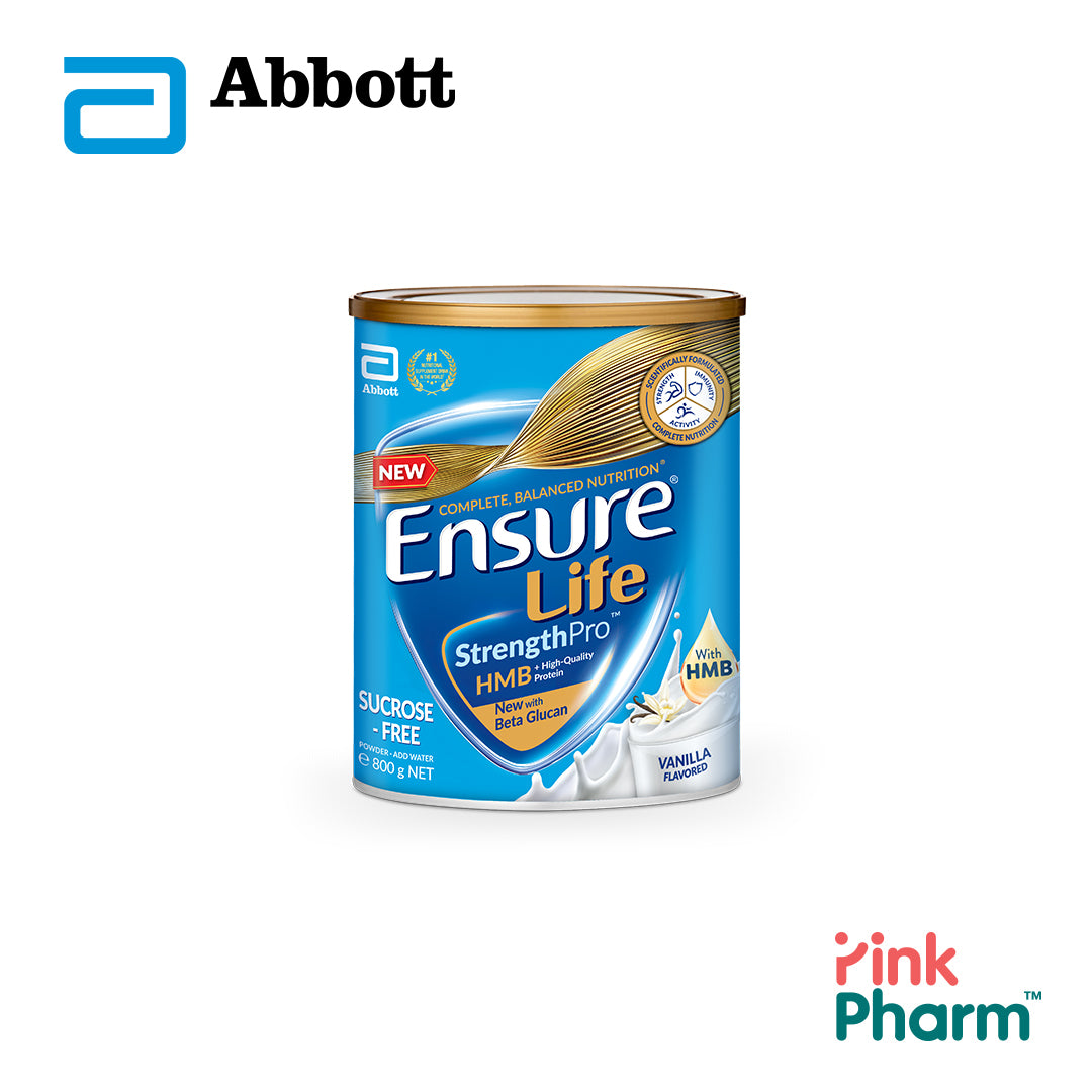 Ensure® Life StrengthPro Sucrose-Free Vanilla Powder 800g - SIngapore ...