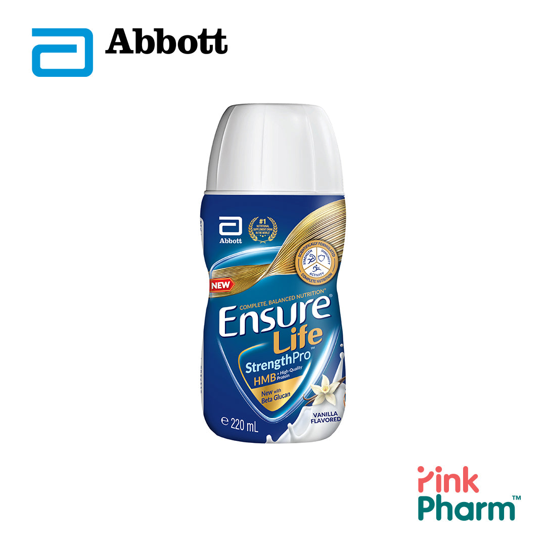 Ensure Life StrengthPro Vanilla 220ml - Carton — PinkPharm