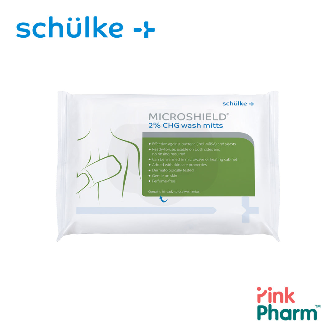 Microshield 2% CHG Wash Mitt — PinkPharm