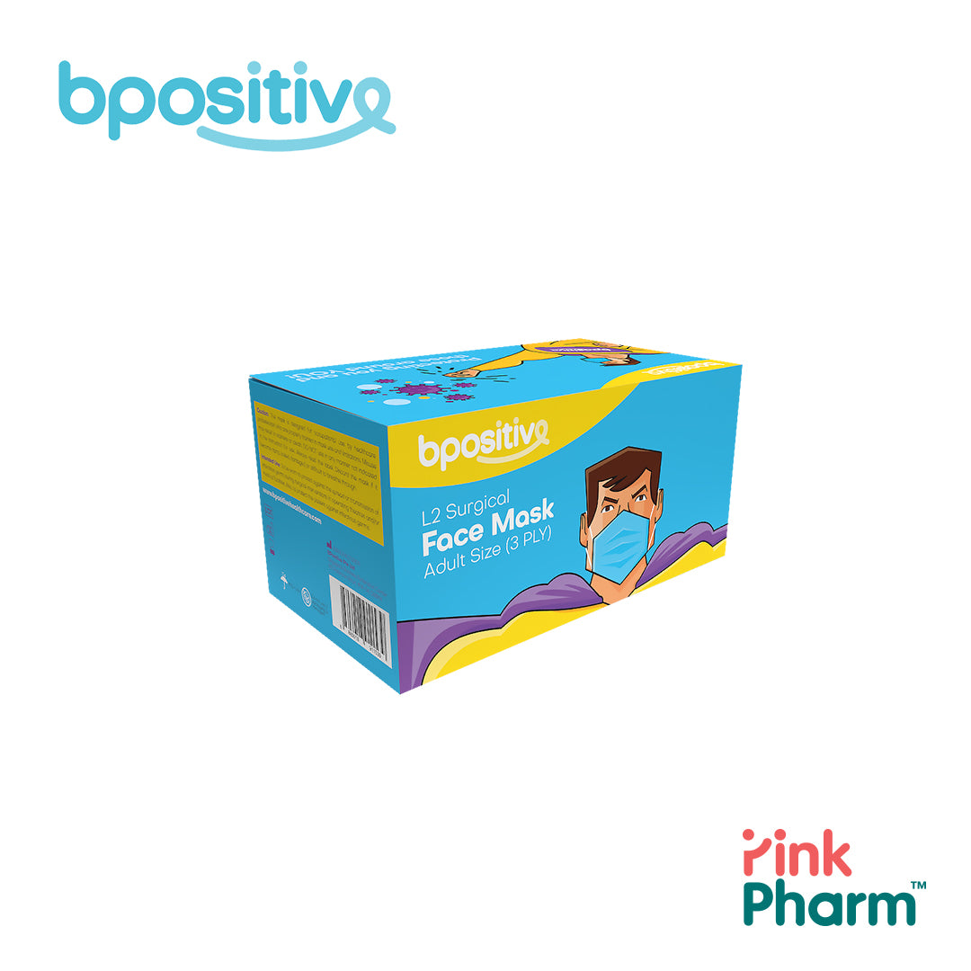 BPositive Non-Sterile Surgical Mask — PinkPharm