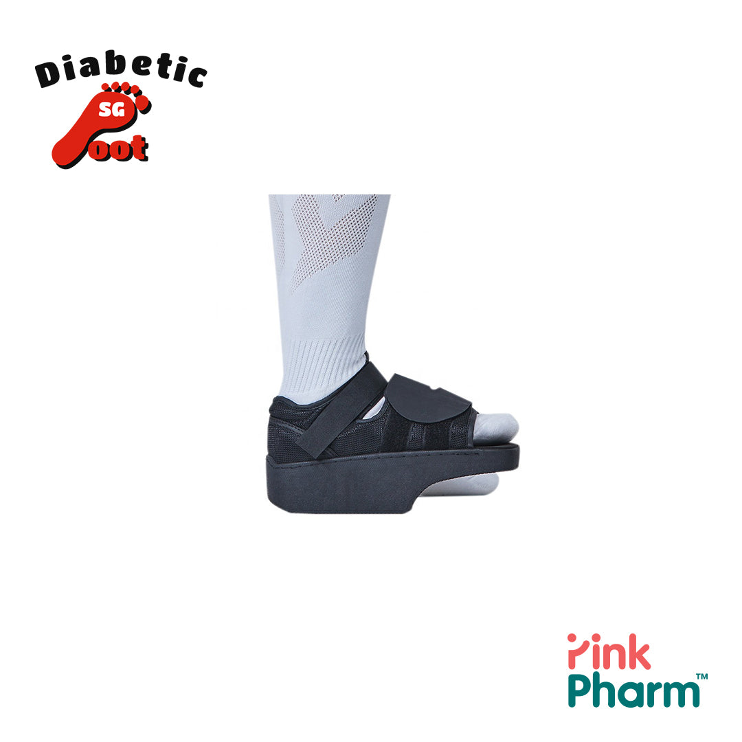 Diabetic Foot SG - OrthoWedge Offloading Shoe with Forefront Wedge ...