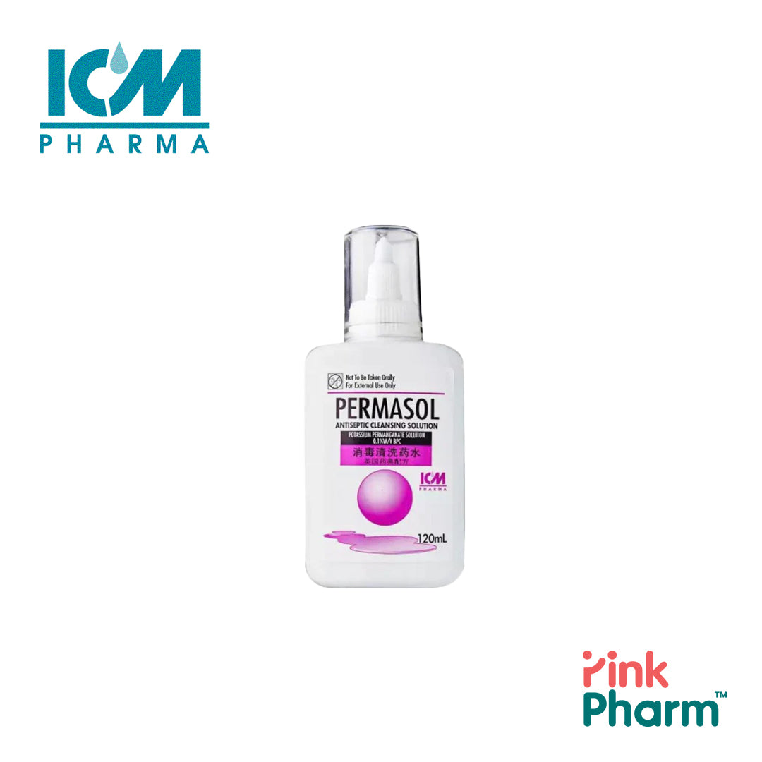 Permasol Antiseptic Cleansing Solution 120ml — PinkPharm