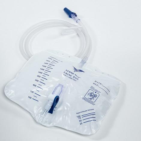 Discover Sterile Urine/Drainage Bag with Rotatable Valve Clamp 2000ml ...