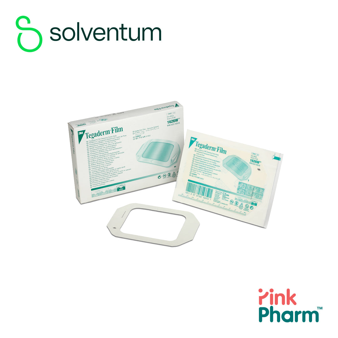 Solventum TEGADERM 1626W TRANSPARENT DRESSING, ORIGINAL FRAME STYLE 10 ...