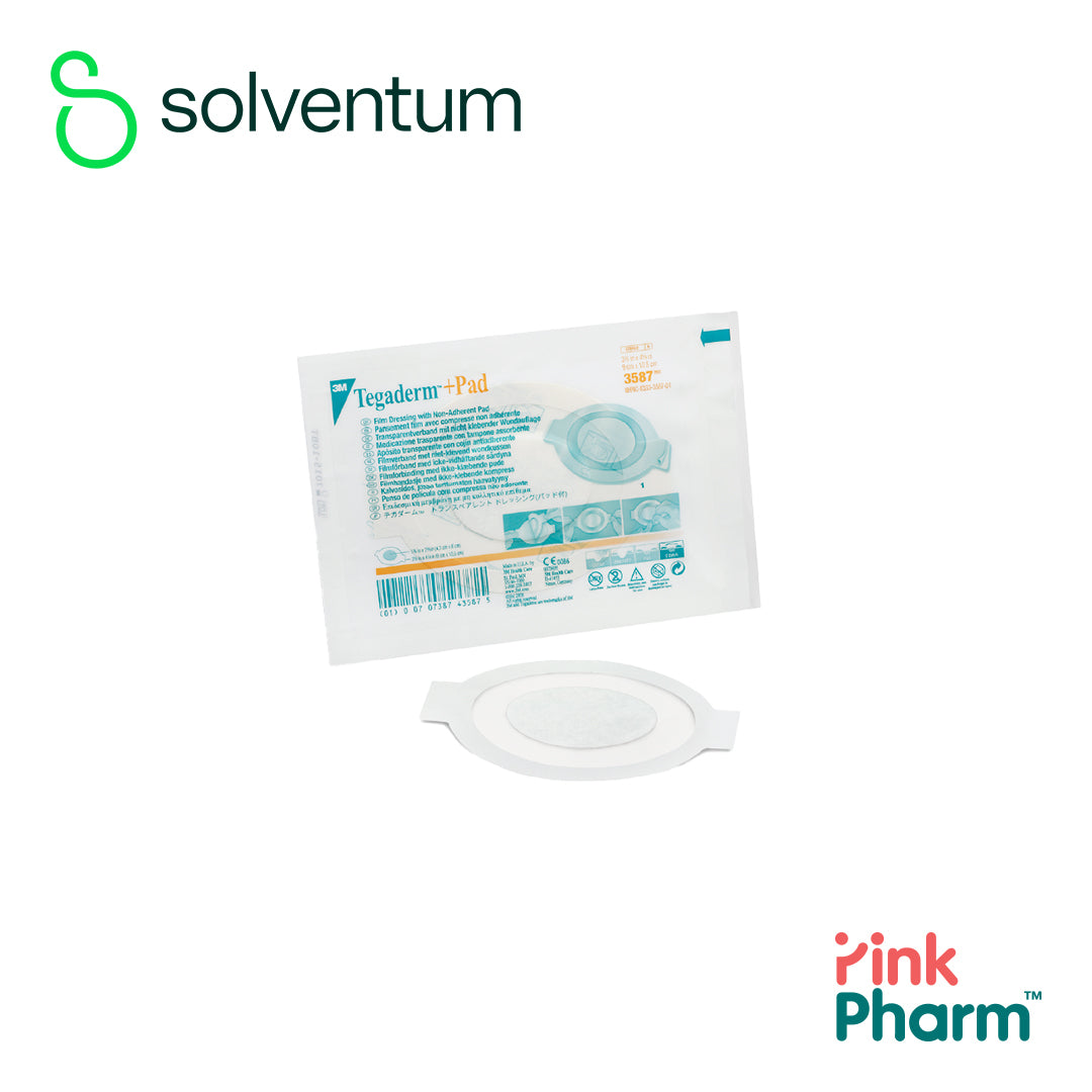 3M 3587 Tegaderm+Pad Transparent Dressing 9cmx10.5cm - Quality Products ...