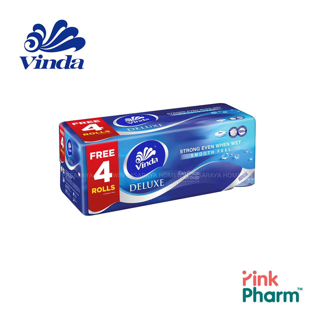 Vinda Deluxe 3ply Smooth Feel 16-Rolls Toilet Paper - Free Delivery ...