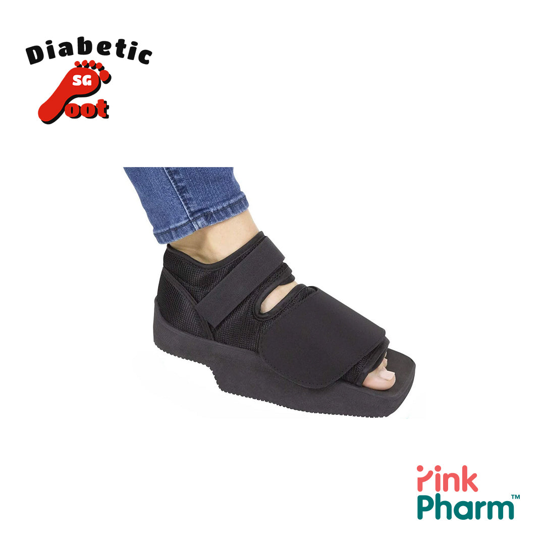 Wedge Heel Offloading Shoe — PinkPharm